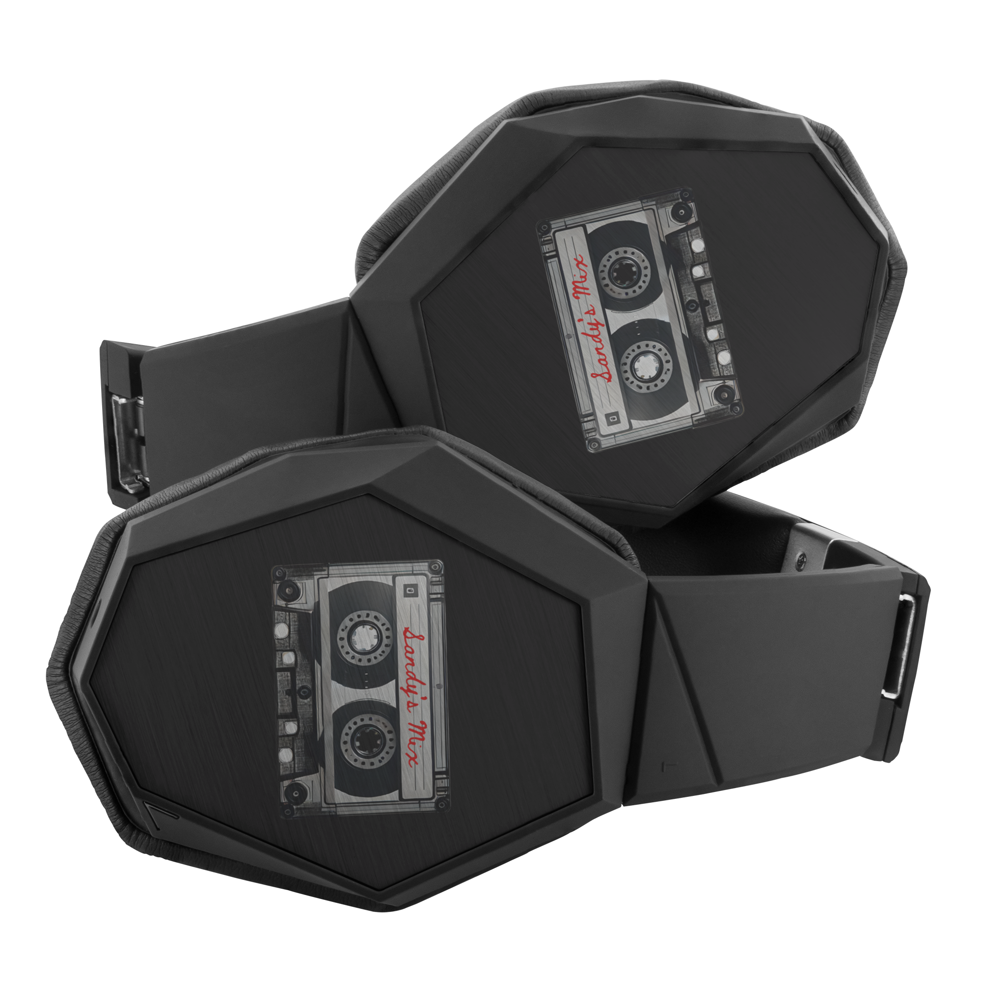 Custom Mixtape Bluetooth Headphones – Personalized Cassette Gift